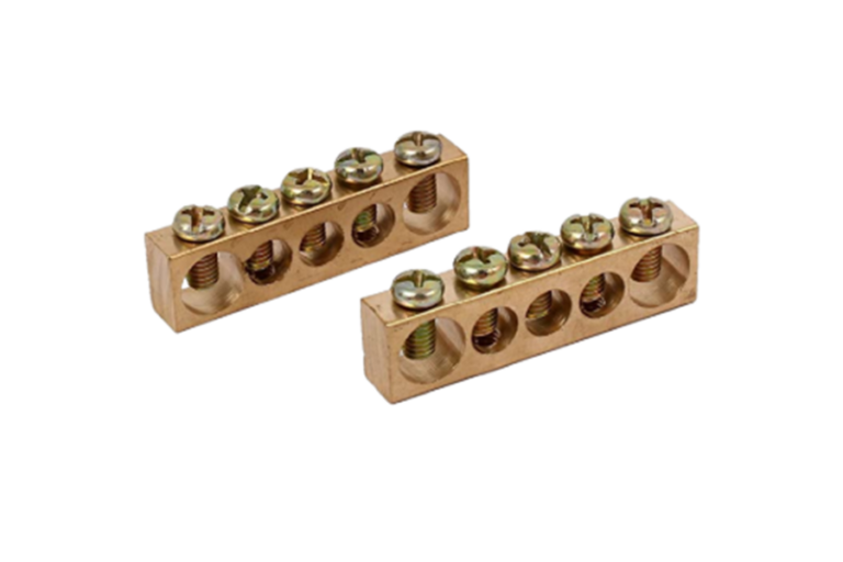 Brass Neutal Link Bus Bar - Pikachu Electric